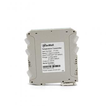 China DIN Rail Mount 2 Inputs 2 Outputs Temperature Transmitter ...